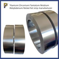 China 0.01mm-0.5mm Grade 1 Grade 2 Grade 5 Titanium Foil Astm B265 for sale