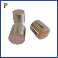 China W75Cu25 Tungsten Copper Alloy Rod 14mm 13mm Diameter Polished Surface for Electrodes for sale