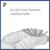 China GR1 Pure Titanium Capillary Tube OD0.4mm ID0.2mm for Medical Devices for sale