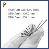 China GR1 Pure Titanium Capillary Tube OD0.4mm ID0.2mm for Medical Devices for sale