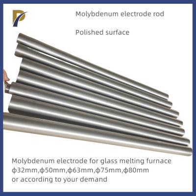 China ASTM B387 Molybdenum Rod 99.95% Purity 50mm to 80mm Electrode Rod for sale