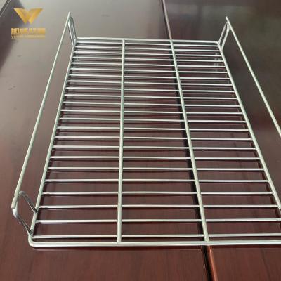 China Stackable Storage SS Grilling Mesh Mat Not Easy To Deform for sale