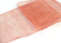 China High Dirt Holding Capacity Interwoven Knitted Wire Long Service Life for sale