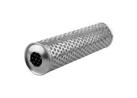 China Threaded Dedicated Perforated Stainless Steel Wire Mesh Tube For Fluids And Versatile for sale