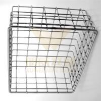 China Stable construction Mesh Storage Basket Firm welded structure for sale