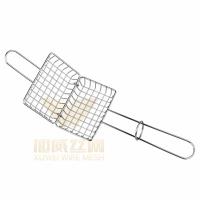 China Uniform Mesh Spacing Stainless Steel Grill Mesh Anti-scald  Non-slip Handle for sale