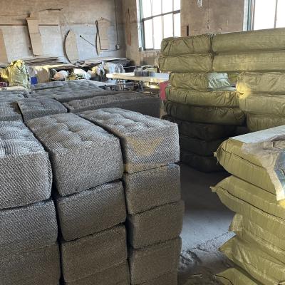 China Filter Stainless Steel Knitted Wire Mesh For Square Or Circle Industrial Filtration for sale