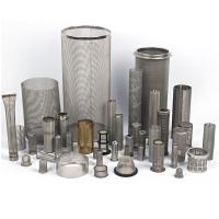 China Miniature Stainless Steel Wire Mesh Filter For Petroleum Filtration for sale