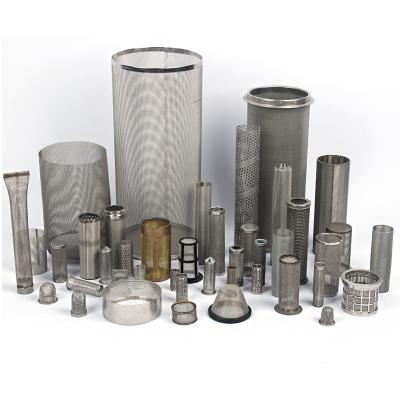 China Miniature Stainless Steel Wire Mesh Filter For Petroleum Filtration for sale