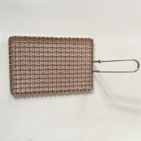 China Enhances Food Char Marks Stainless Steel Barbecue Net For Restaurant Quality for sale