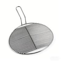 China Bar Welding Handle Style Barbecue Grill Net Firm Structure Stainless Steel Grill Mesh for sale