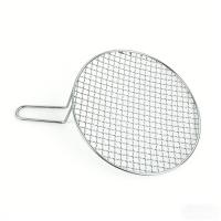China Reusable Stainless Steel Round BBQ Grill Rack For Outdoor Picnic for sale
