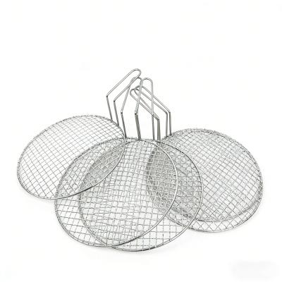 China Heat-Resistant Rolling SS Grill Wire Mesh Outdoor BBQ Cooking Grate Rack for sale
