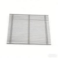 China Heavy Duty 304 Stainless Steel Rectangular Grill Net For Outdoor BBQ Cooking for sale