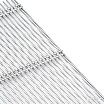 China Non-stick Physical Structure Stainless Steel Grill Mesh Anti-scald & Non-slip Handle for sale