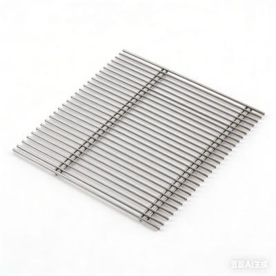 China Hot-Selling Welding Two-Way Stainless Steel BBQ Mesh With Embossed Woven for sale