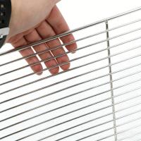 China Anti-scald & Non-slip Handle Stainless Steel Grill Mesh Fast Heat Conduction for sale