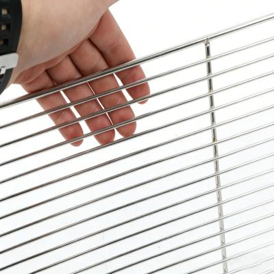 China Anti-scald & Non-slip Handle Stainless Steel Grill Mesh Fast Heat Conduction for sale