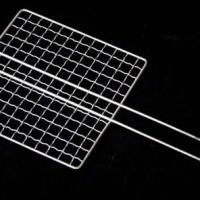China Reusable eco-friendly SS Grilling Mesh Mat Not easy to deform for sale