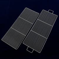 China High Temperature Resistant SS Grilling Mesh Mat Easy To Clean for sale