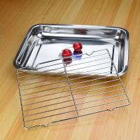 China Food Contact Safe SS Grilling Mesh Mat Even Heating for sale