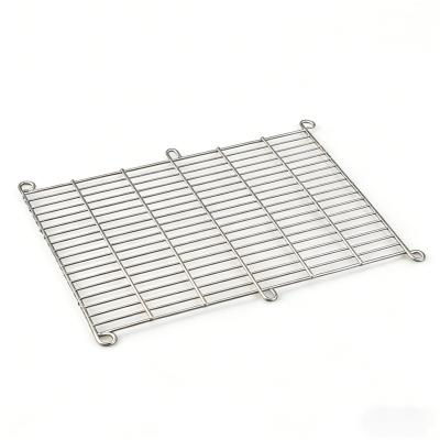 China Food Grade Durable Steel Grille Mesh Welded Wire Mesh For Bbq Grill for sale