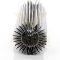 China No Material Shedding Sintered Wire Mesh Filter Gas Dust Removal for sale