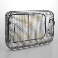 China Stackable Design Welded Wire Basket For Space Saving for sale
