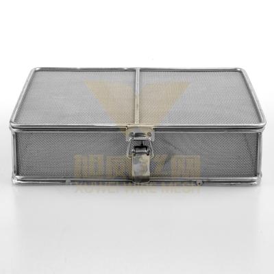 China Safe Placement Metal Mesh Basket Compact Structure for sale