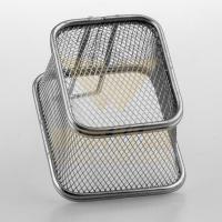 China Fine Mesh Wire Basket | Portable Medical Sterilization Basket With Secure Lid for sale