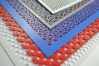 China Various Metal Materials Stamped Perforated Metal Beautiful Appearance for sale