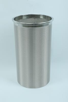 China Low Pressure Drop Sintered Filter Candle High Flow Rate for sale