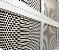 China Uniform Coating Adhesion Punched Metal Mesh Lightweight Yet Sturdy for sale