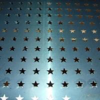 China Anti-static Surface Treatment Perforated Metal Products Precise Hole Pattern for sale