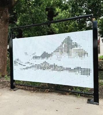 China Uniform Stress Distribution Punched Metal Mesh Anti-clogging Design for sale