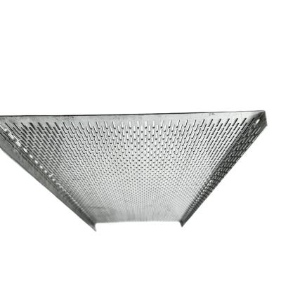 China Uniform Material Thickness Distribution Drilled Metal Sheets Stable Structure for sale