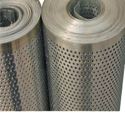 China Smooth Transition Between Holes Perforated Metal Sheets Stable Structure for sale