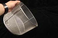 China Electroplated Surface Finish Welded Wire Basket Compact Structure for sale