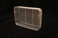 China Heat Resistant Up To 200°C Wire Mesh Basket Uniform Wire Spacing for sale