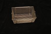 China Heat Resistant Up To 200°C Wire Mesh Basket Uniform Wire Spacing for sale