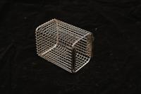 China Reinforced Bottom Support Wire Mesh Basket Food Contact Safe for sale