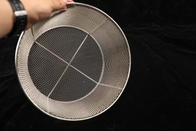 China Neat Sorting & Storage Wire Mesh Container Long Service Life for sale