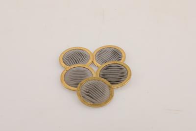 China No Material Shedding Metal Mesh Filter Uniform Pore Size Distribution for sale