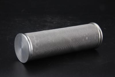 China Smooth Surface Sintered Stainless Steel Filter Element Easy To Clean for sale