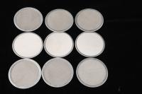 China Smooth Hole Inner Walls SS Mesh Filters Chemical Resistance for sale