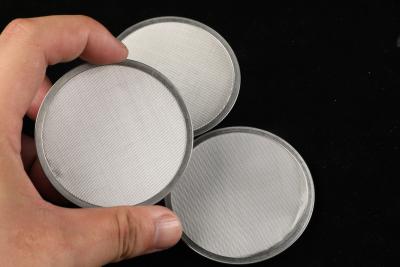 China Anti-static Performance SS Mesh Filters Uniform Fluid Distribution for sale