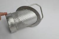 China Rounded Corner Design Metal Filter Element Low Pressure Drop Consistency for sale