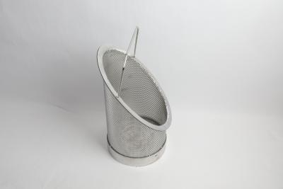 China Rounded Corner Design Metal Filter Element Low Pressure Drop Consistency for sale