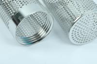 China High Dirt Holding Capacity Metal Fiber Filter Element Food Grade Safe Material for sale