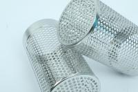 China Good Thermal Conductivity Metallic Filter Element Uniform Fluid Distribution for sale
